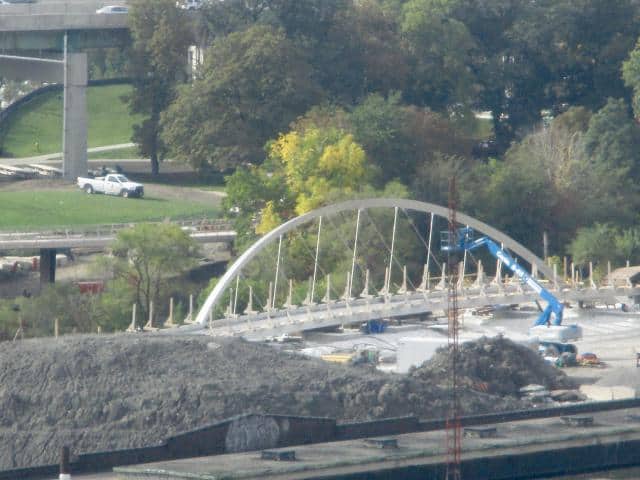 Garrison Crossing’s Second Bridge Lifted into Place - Greybrook