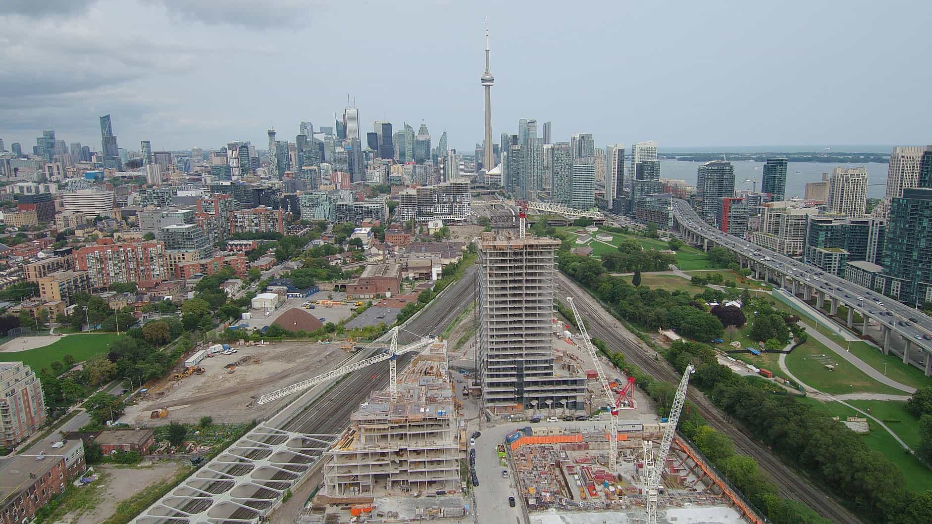 Construction Continues at Garrison Point - Greybrook