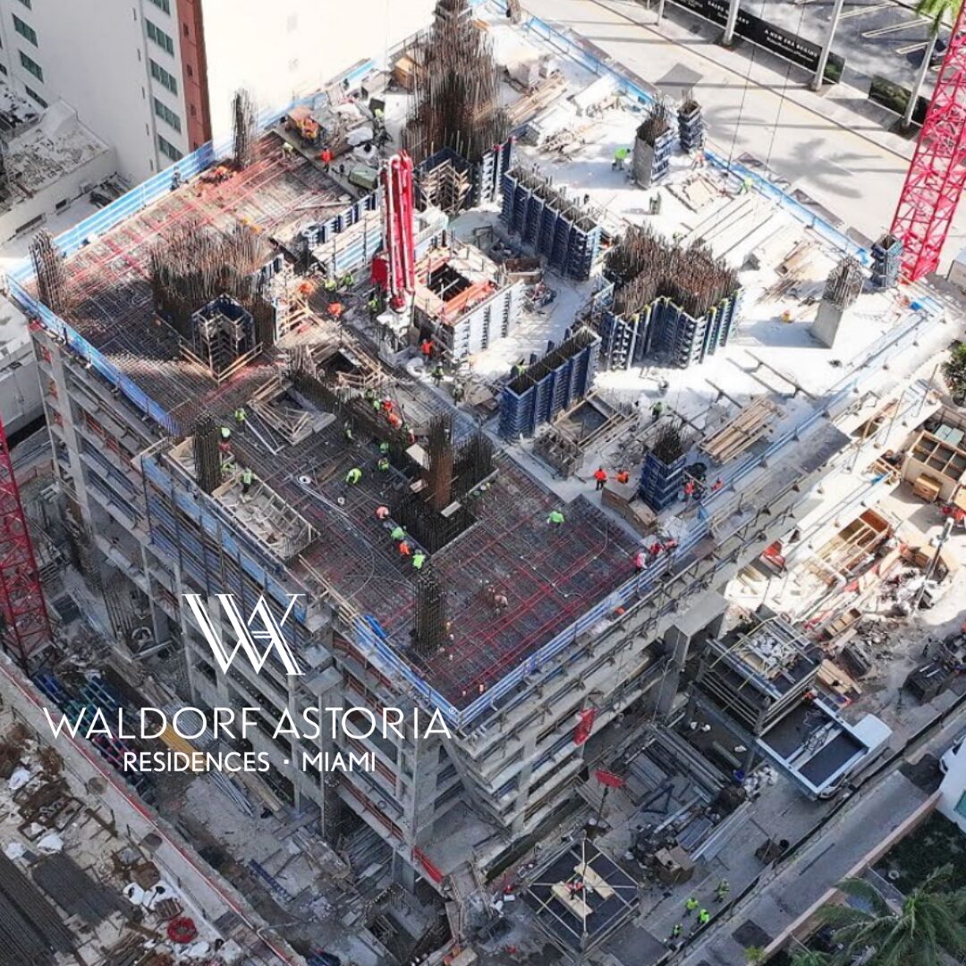 Miami’s Iconic Waldorf Astoria Hotel & Residences Rises as Vertical ...